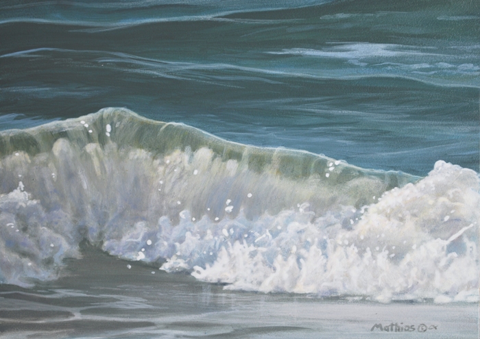 The Art of Peter Mathios: Gentle Wave