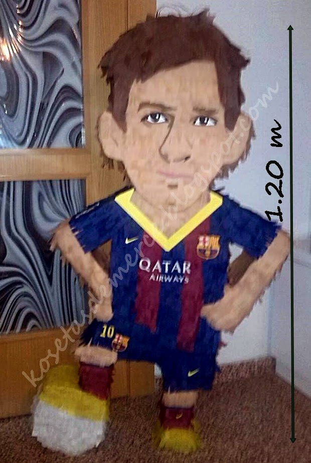 kosetas de merce: Piñata Barça "Messi"