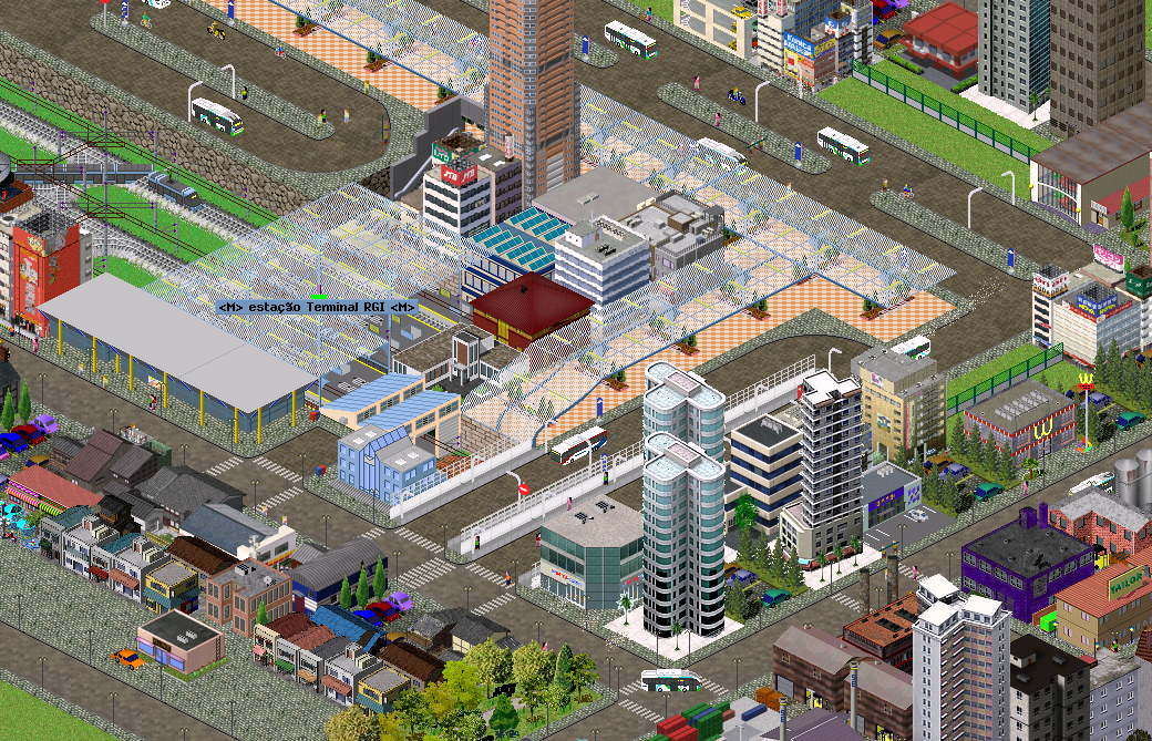 Camisas e Manias: Meus Addon's Simutrans: Mega BRT