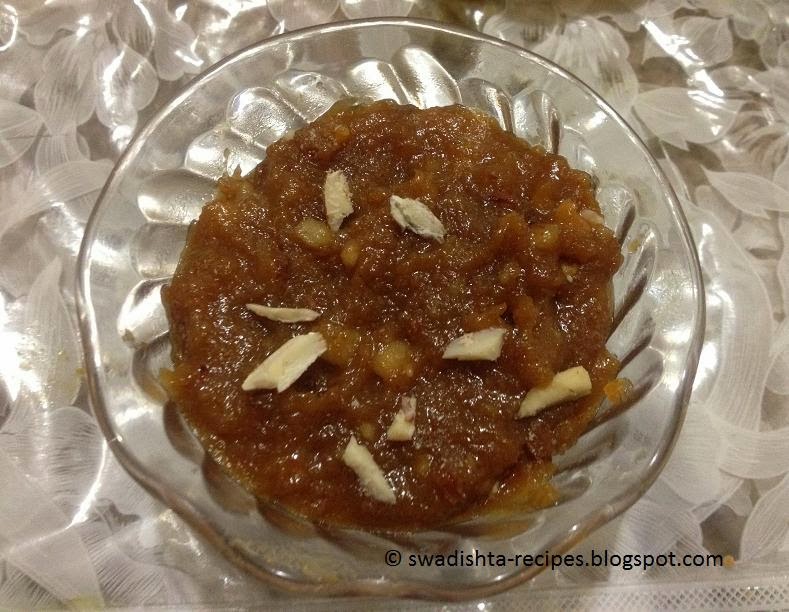 Swadishta Recipes : Anjeer Halwa/ Figs Pudding