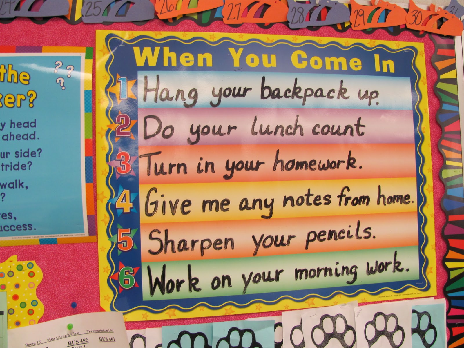 Management Anchor Chart | 4321...TEACH