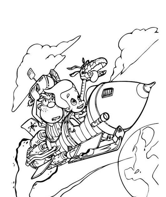 Nickelodeon The Thundermans Coloring Pages Coloring Pages