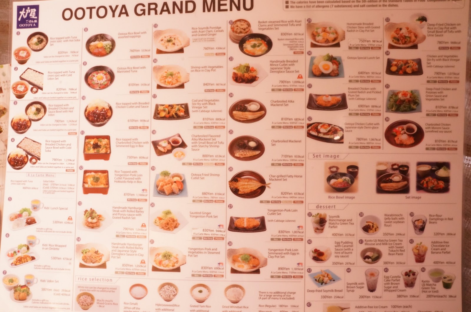 Yokosuka Food Corner - Blue Street and Beyond: Ootoya