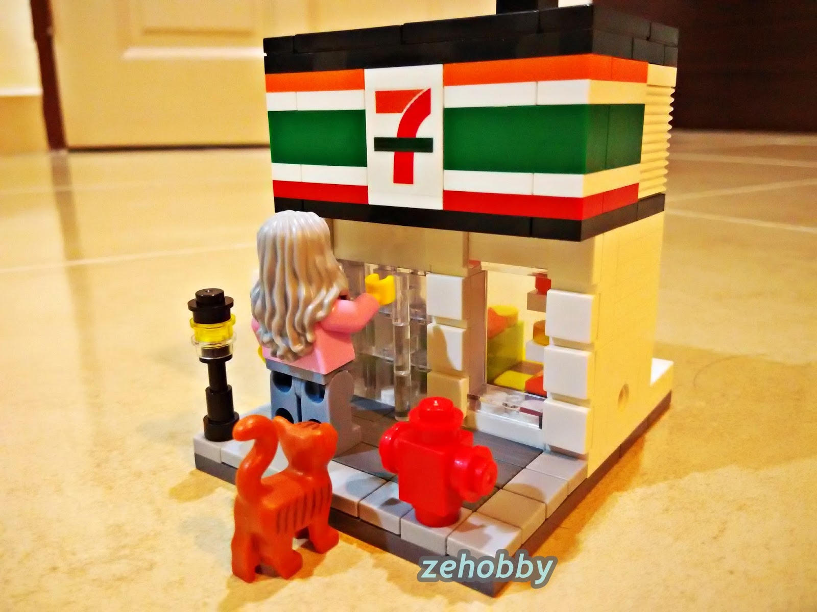 Zehobby: ~ Third party Hsanhe Brand Lego Brick Toy 7-eleven Edition