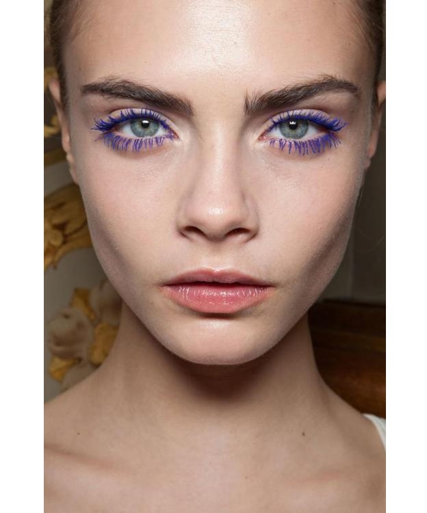 fashion queen art syteen: MAKEUP INSPO: BLUE EYELASHES