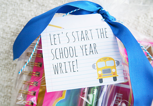 Magnolia Mamas : Start the School Year Write! (Gift Idea + Printable)