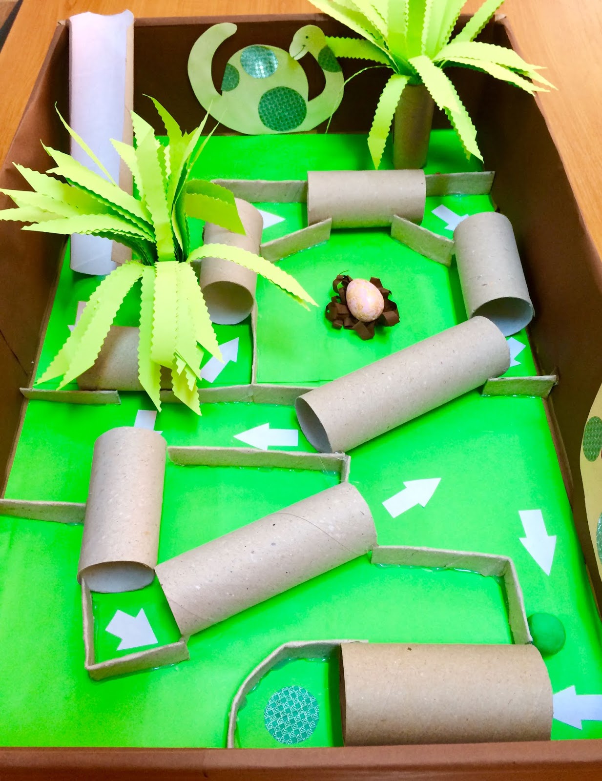 Joc din materiale reciclabile: „Prin Cretacic” - Materiale didactice de ...