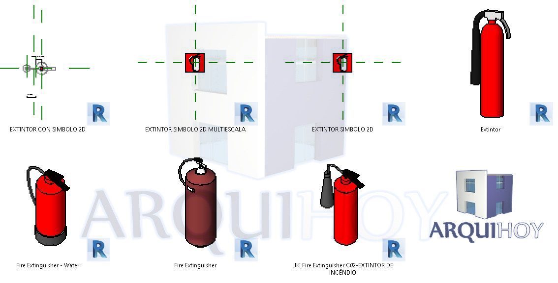 Familia extintor contra incendios / Family Fire Extinguisher (RFA ...