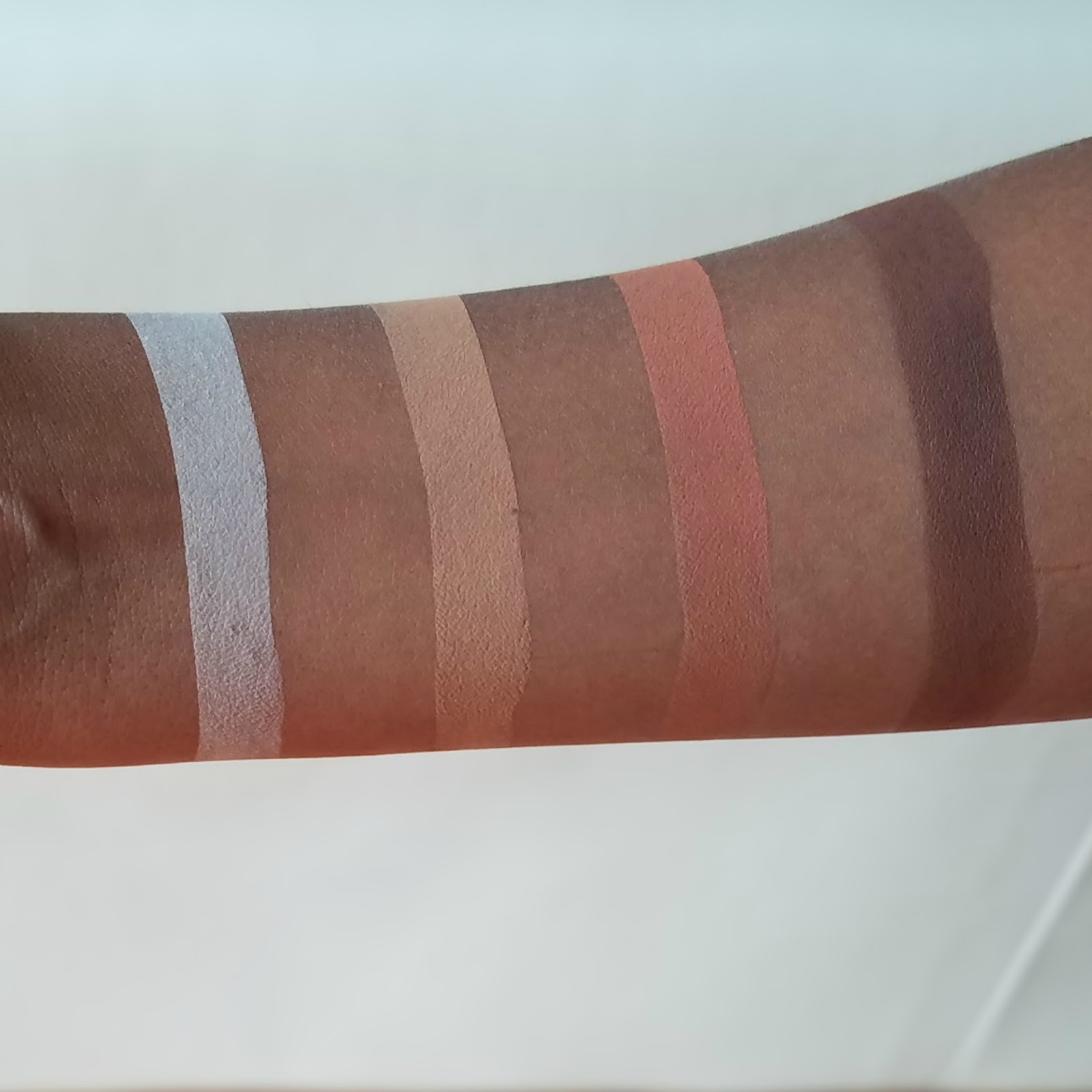 Enamel Girl: Too Faced Just Peachy Mattes Palette I Swatches and Review