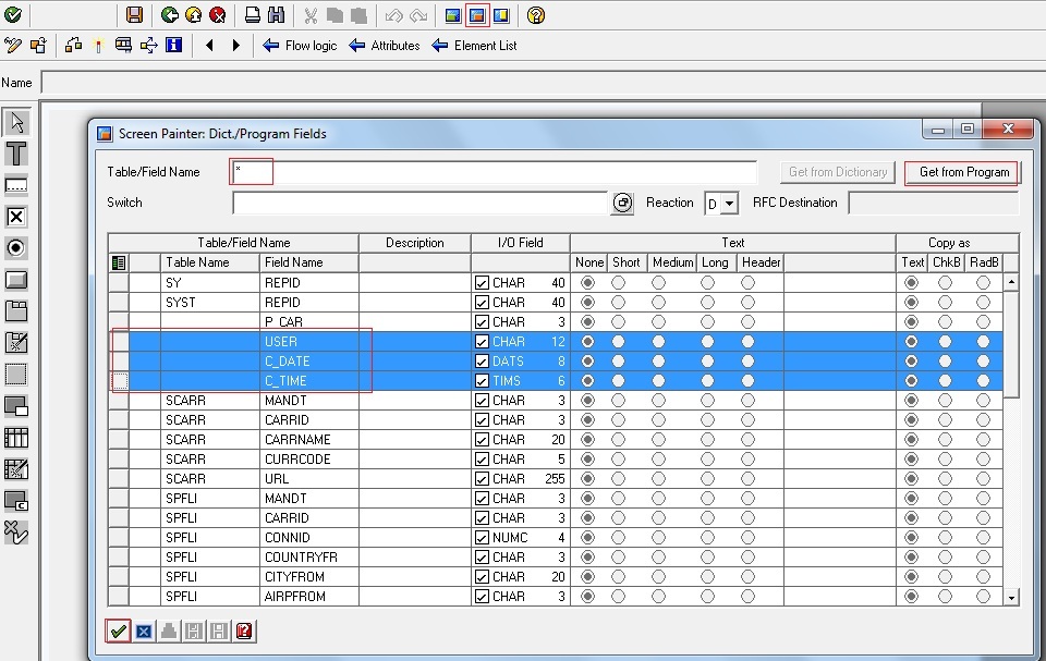 TECHSAP : Creating Tab Strip In Module Pool Program