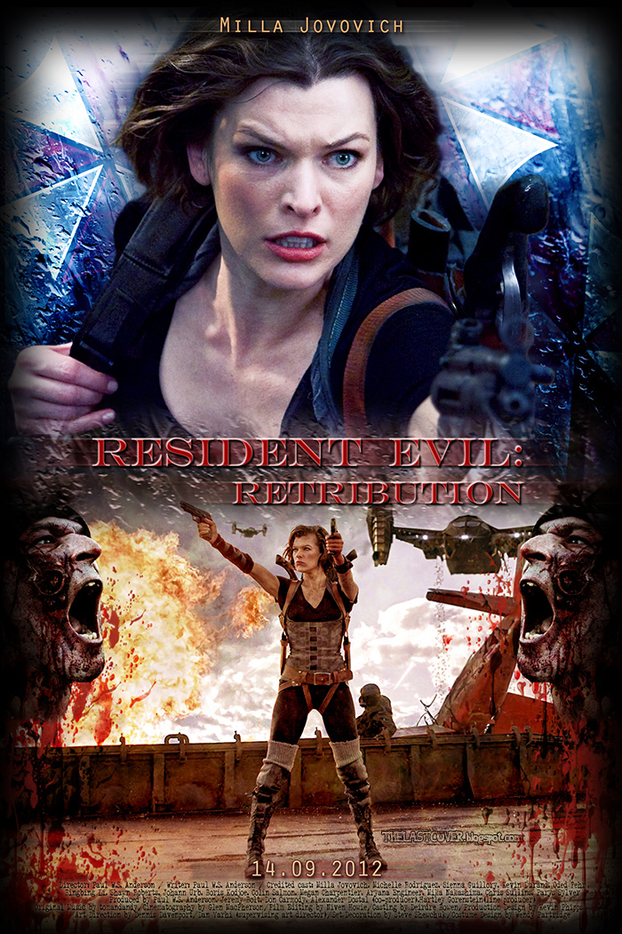 The Last Cover: Resident Evil Retribution Fan Poster