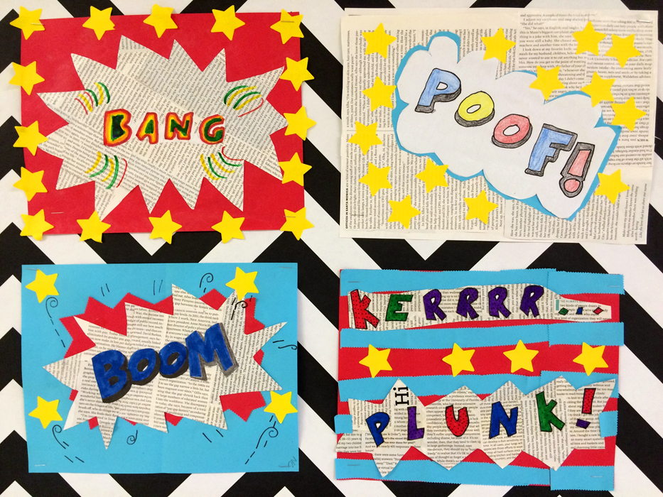 Little Cleveland Artists: Onomatopoeia