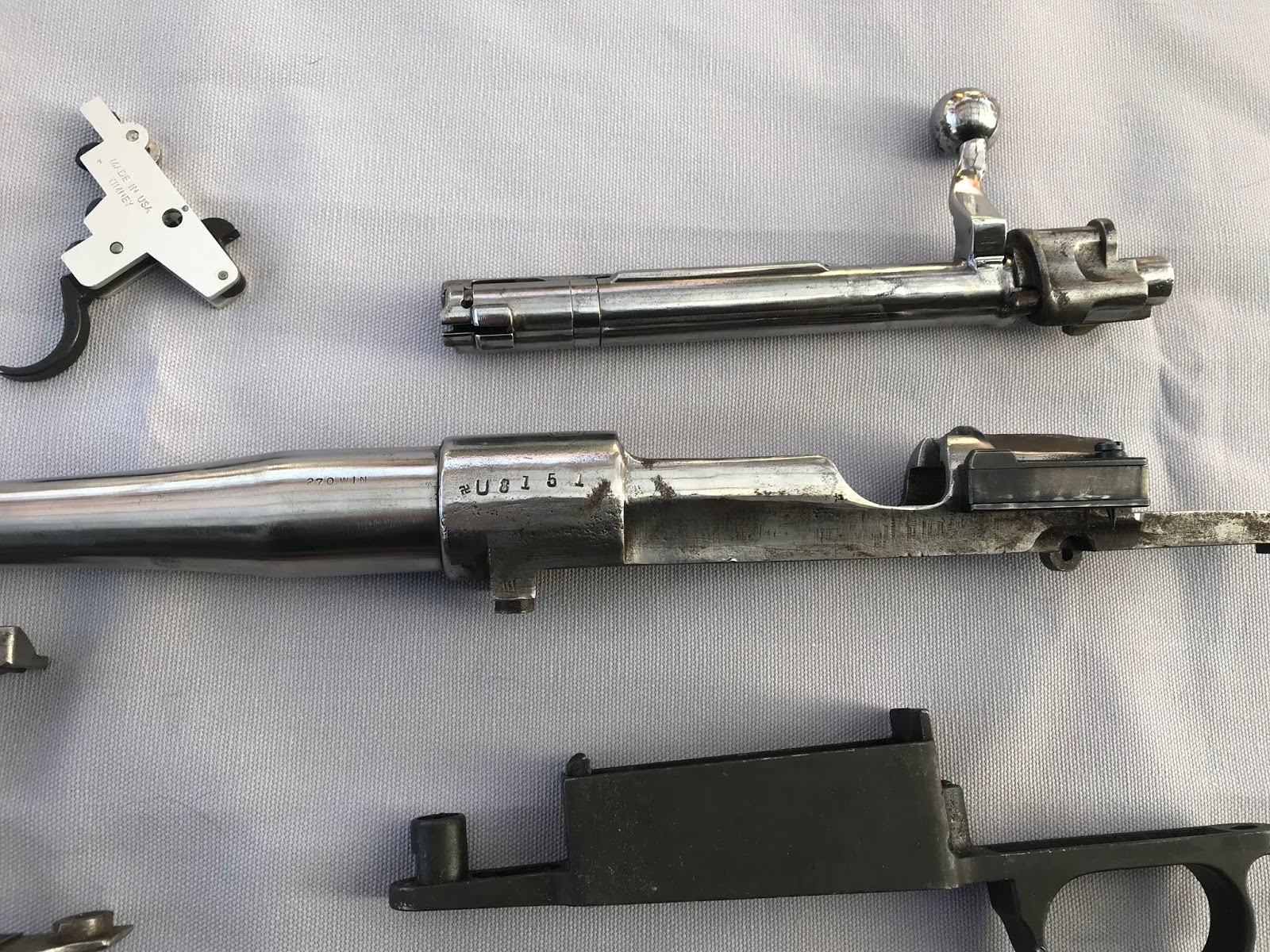 TINCANBANDIT's Gunsmithing: The Mauser Sporter Project Part 1