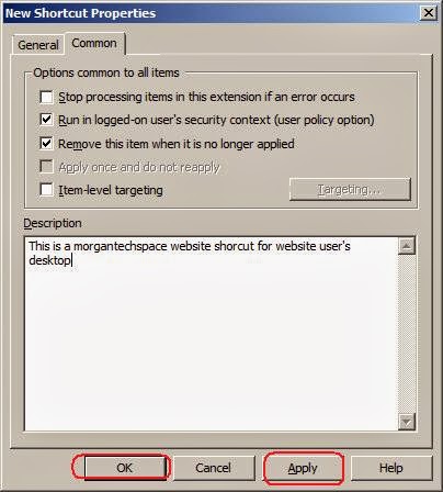 Add desktop shortcut icon through Group Policy