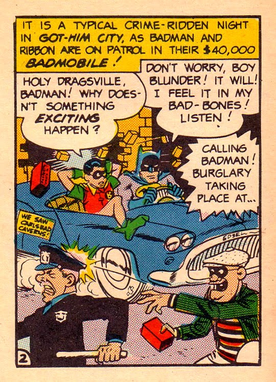 Gone & Forgotten: BATMAN LEADS AN INTERESTING LIFE - BADMAN (WITH ...