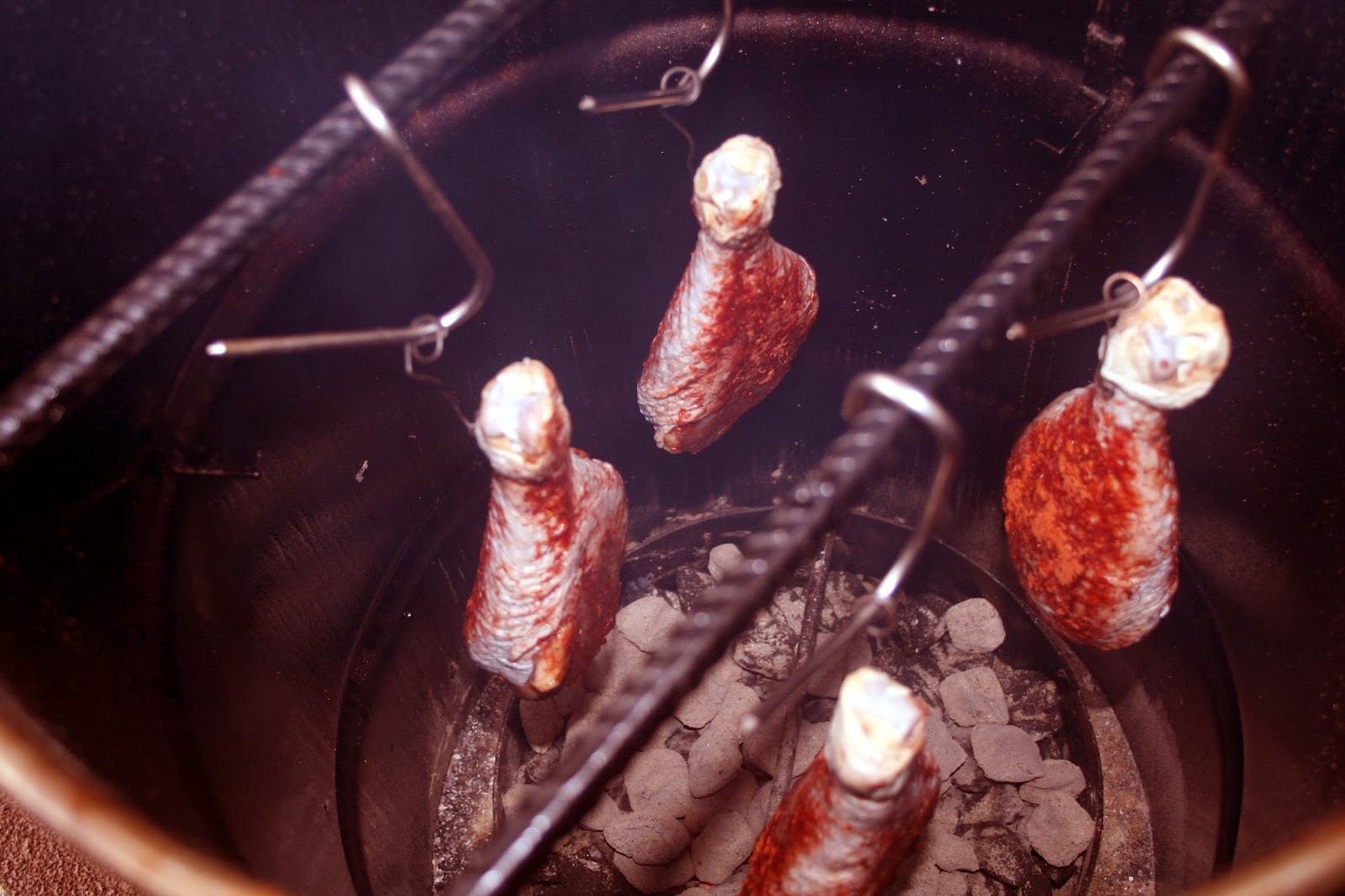 Tango Spice Test Kitchen: Pit Barrel Turkey Legs!