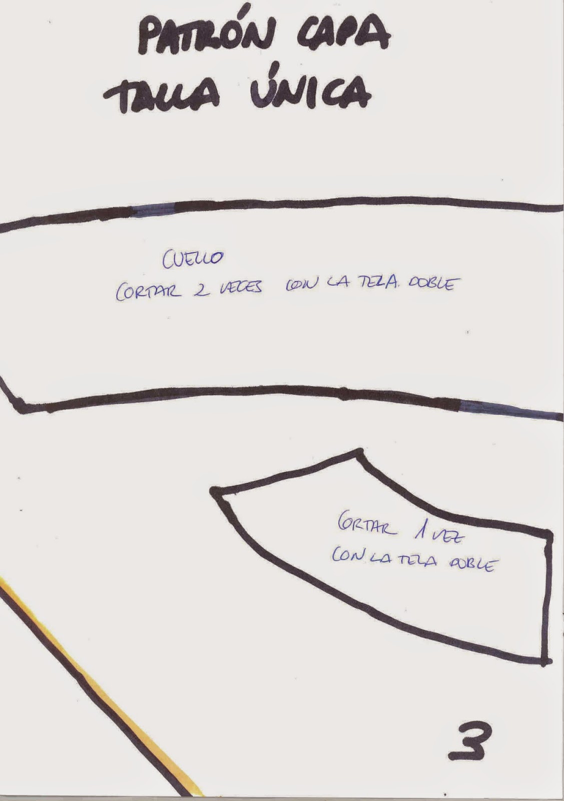 ENTRE COSTURAS Y DIY: Cómo hacer una capa (PATRÓN GRATIS)