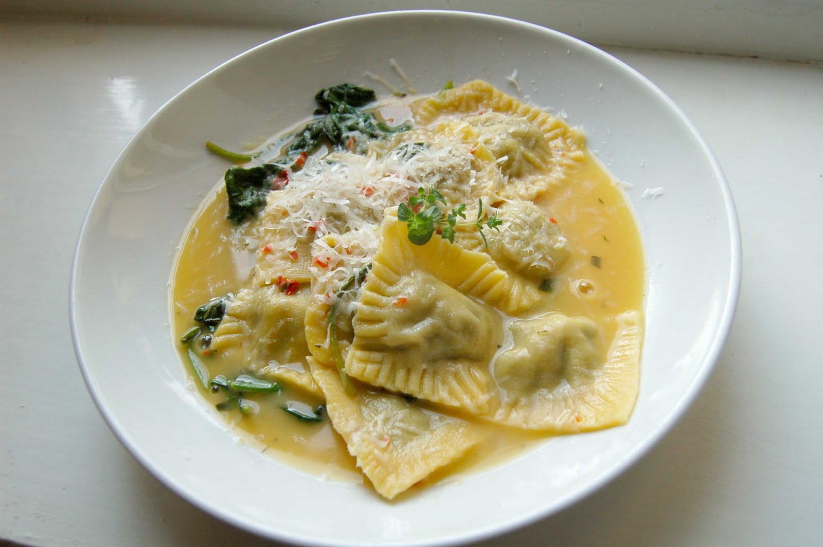 tanketanken: Oksehaleravioli a la Trattoria Popolare (og oksehalekraft)