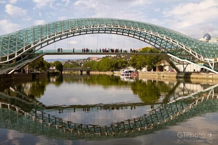 The Bridge of Peace — Tbilisi, Georgia | OSMEB