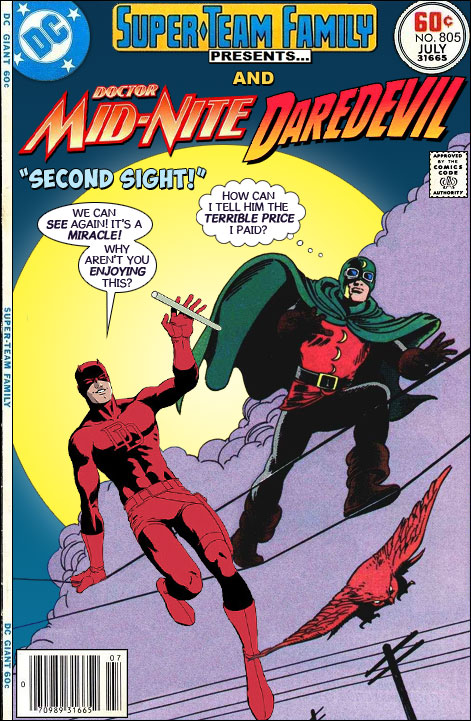 Super-Team Family: The Lost Issues!: Doctor Mid-Nite and Daredevil in ...