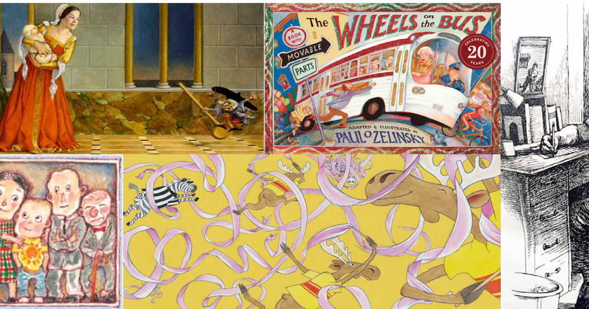 Richard Scarry & Paul O. Zelinsky: Zelinsky's Artistic Techniques