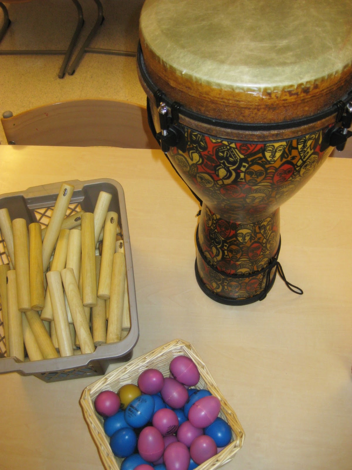 Tyrihansbarna: Samling med instrumenter