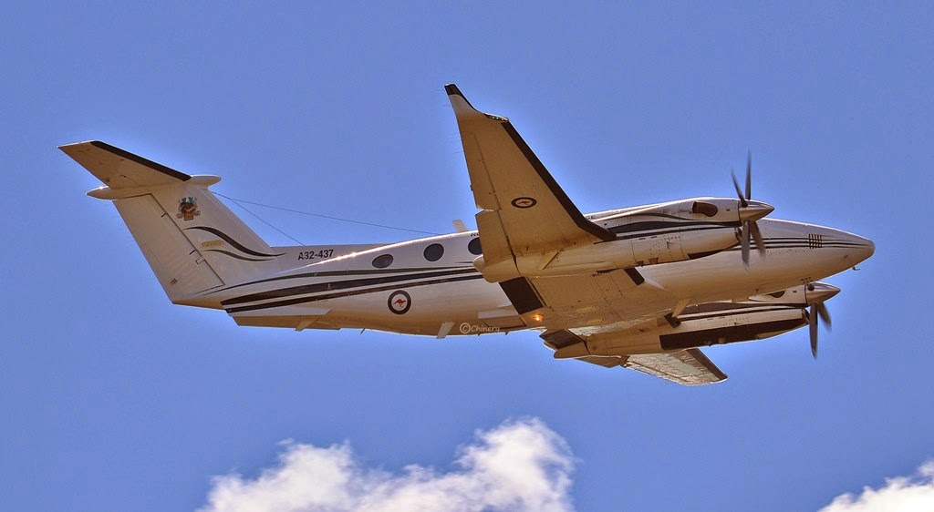 Central Queensland Plane Spotting: RAAF Beech B350 Super King Air A32 ...