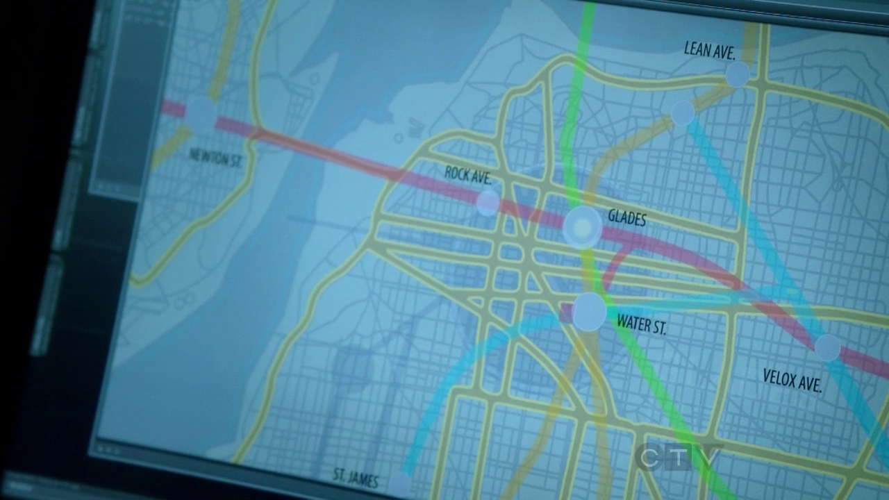 Nerdovore: Map of Starling City (from TVs Arrow / Comicbooks Green Arrow)