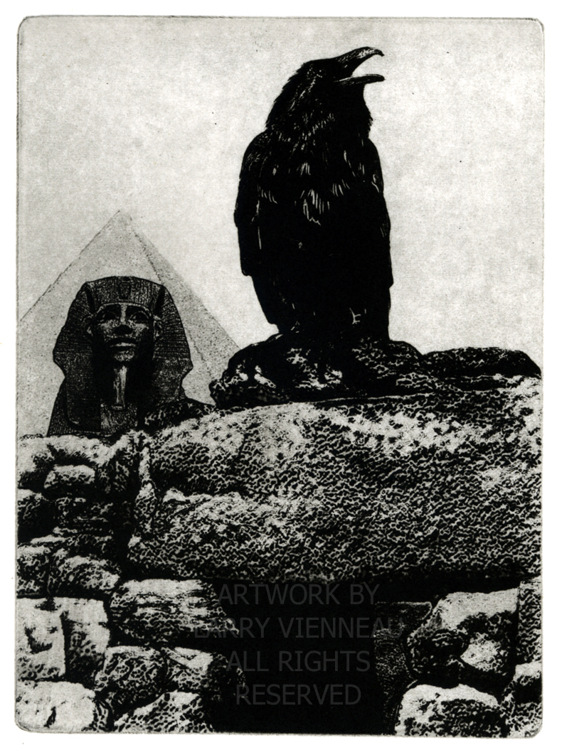 Artwork of Larry Vienneau Jr: “The Wall of Crows” (Heit el-Ghurab)