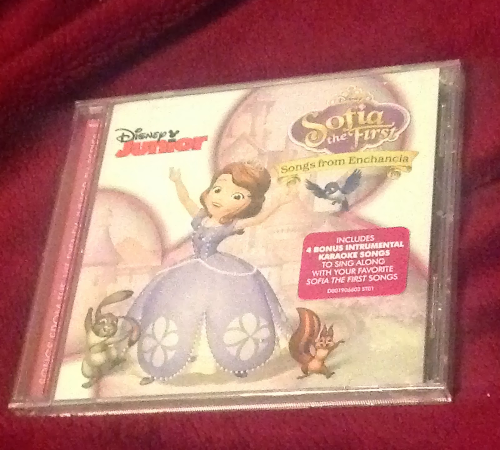A Giveaway and Review: Disney's Sofia the First CD - Fun, Fabulosa y ...