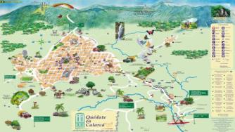 CALARCA QUINDIO: MAPA TURISTICO