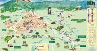 CALARCA QUINDIO: MAPA TURISTICO