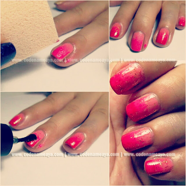 Tutorial: Sponge Gradient Nail Art