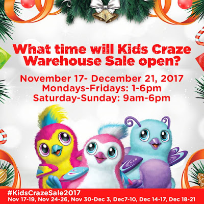 Manila Shopper: Kids Craze Warehouse/Bodega SALE: Nov-Dec 2017