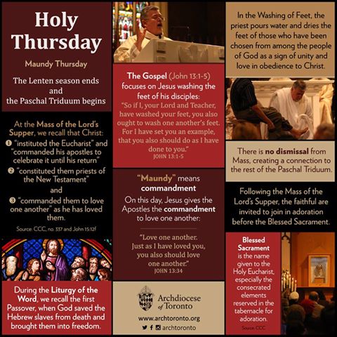 Maundy Thursday Or Holy Thursday : 10 Things You Need To Know About ...