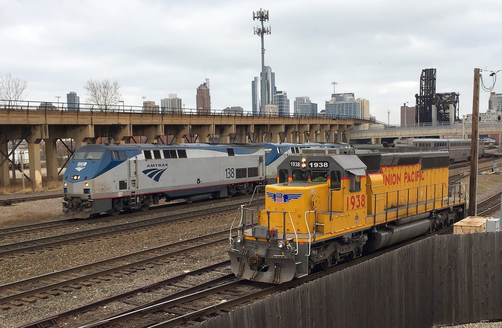 Industrial History: UP trackage rights on BNSF