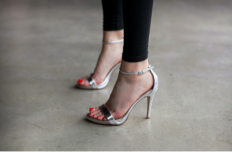 metallic heels (2 colours) | Beeppops