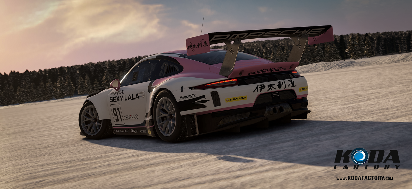 Koda Factory: Sexy Lala Porsche 911 GT3 R | Project cars 2