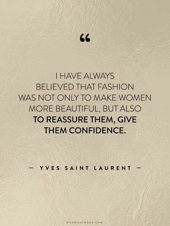 Yves Saint Laurent Quotes. QuotesGram