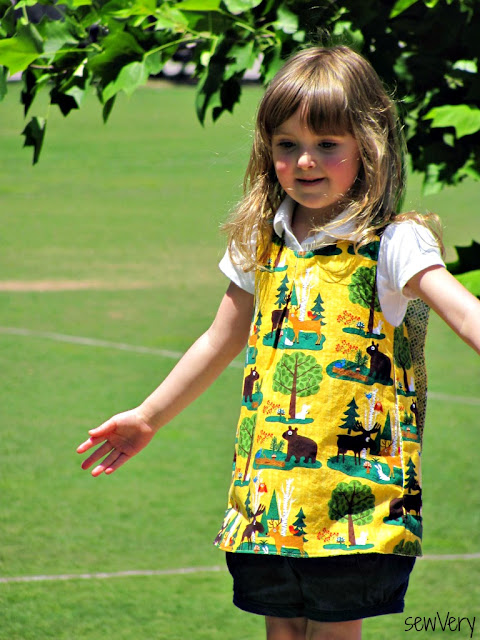 sewVery: Roly Poly Pinafore + Pattern Giveaway