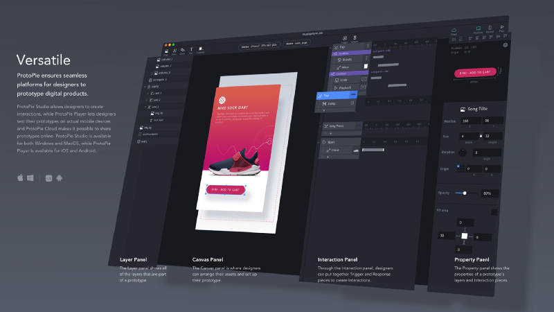 تعرف على منصة ProtoPie لصناعة تصاميم UI/UX إحترافية و تفاعلية - أكوا ويب