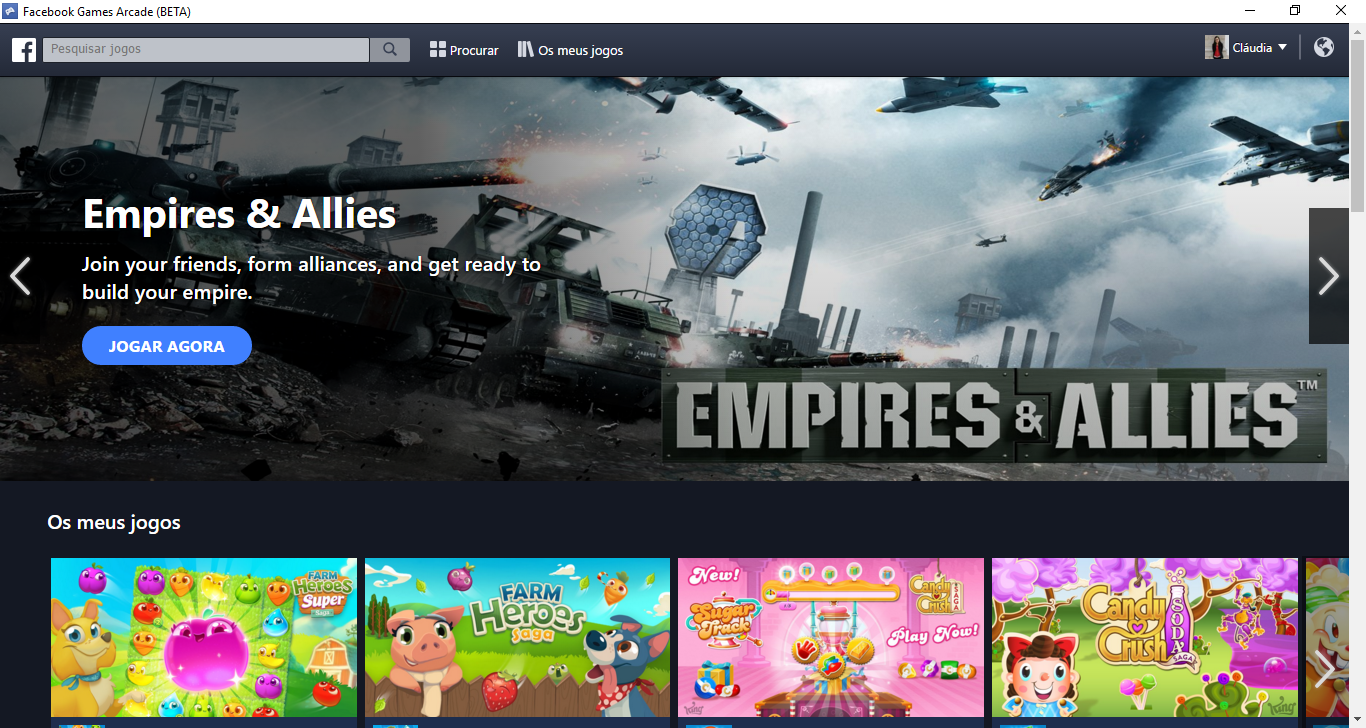 Tecnologia | Facebook Games Arcade - Crónicas de uma Leitora