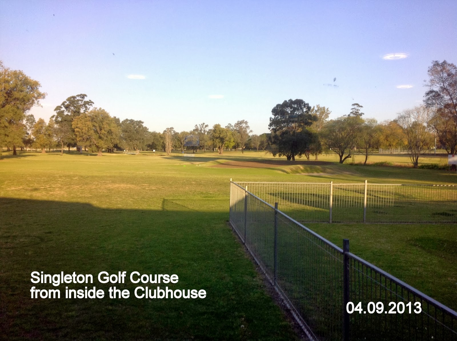 Jan Martin's Travel Blog: Singleton Golf Course - September 2013