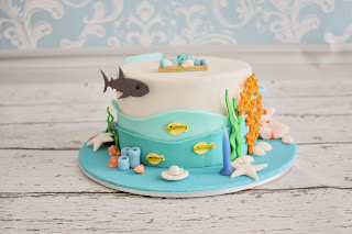bakingmummy 俏媽咪烘焙坊: Underwater World Cake