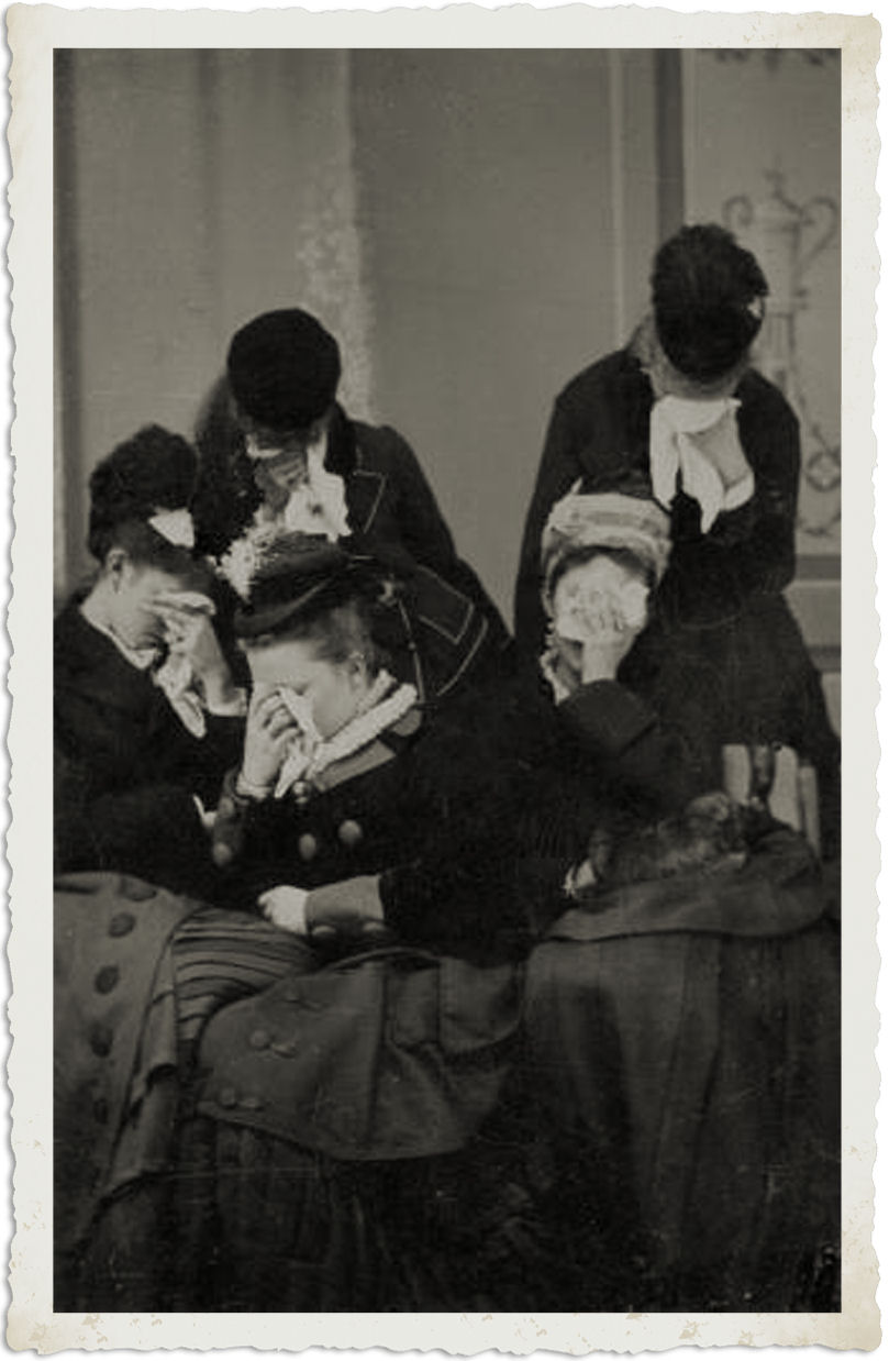 Sleeping Gardens: Friday's Funerary Customs ~ Professional Mourners