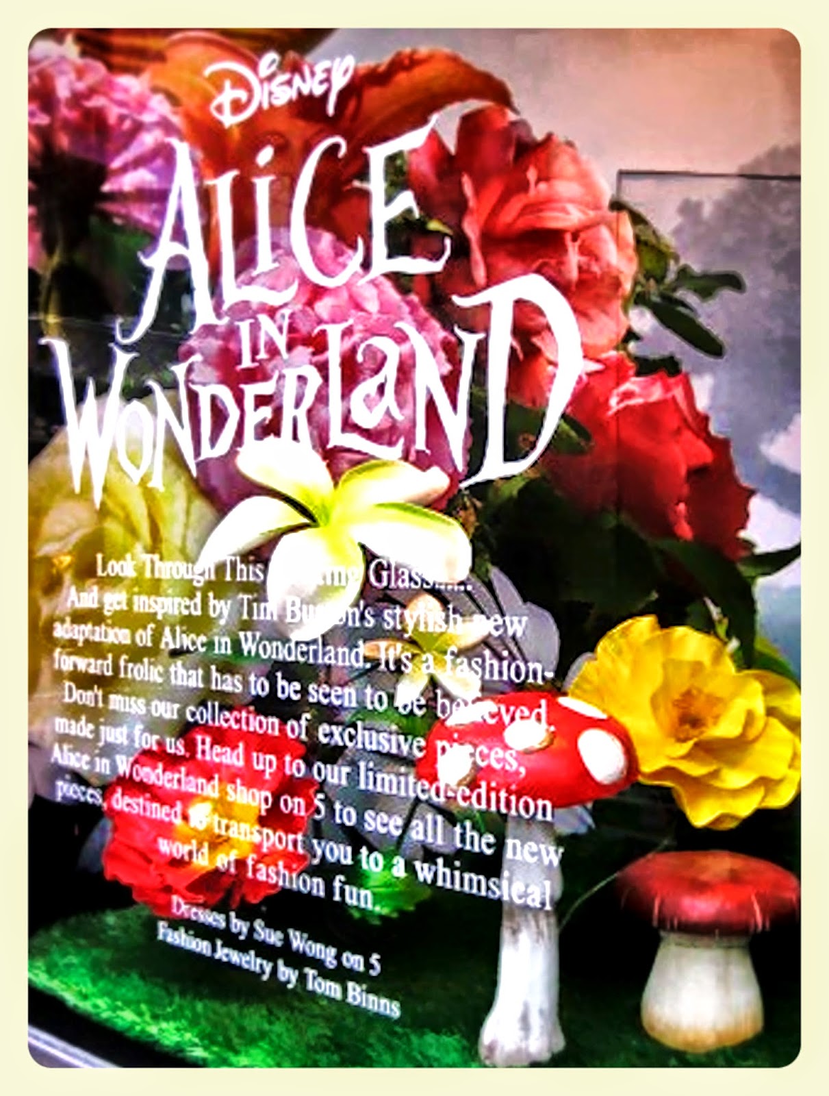 Alice in Wonderland...