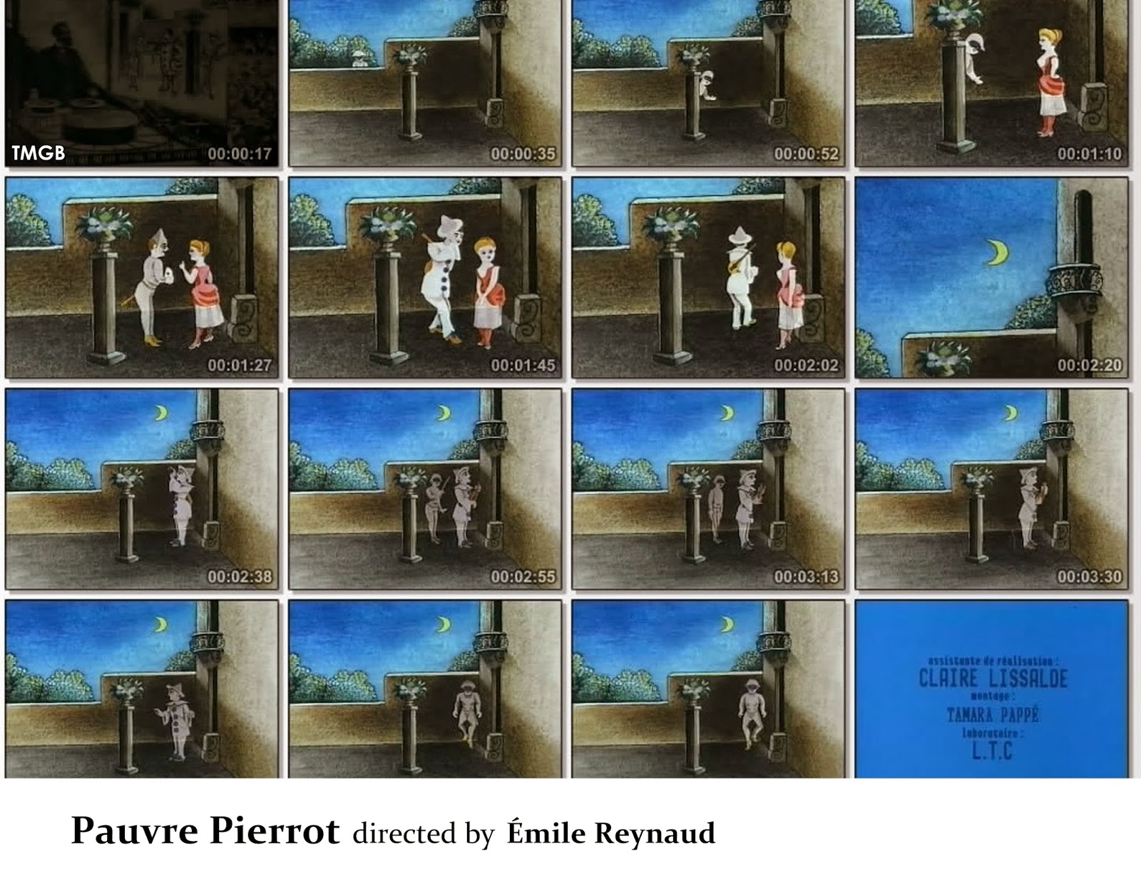 Pauvre Pierrot [1892]: first of its kind | Tishak Movie