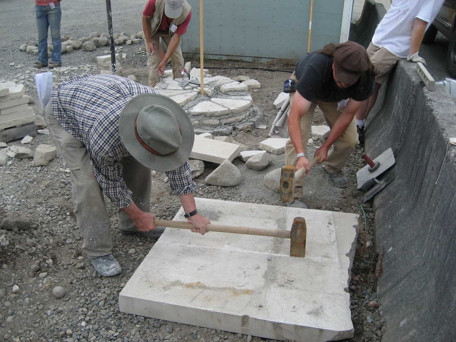 Borrowed Ground & Stone: Splitting Stone...