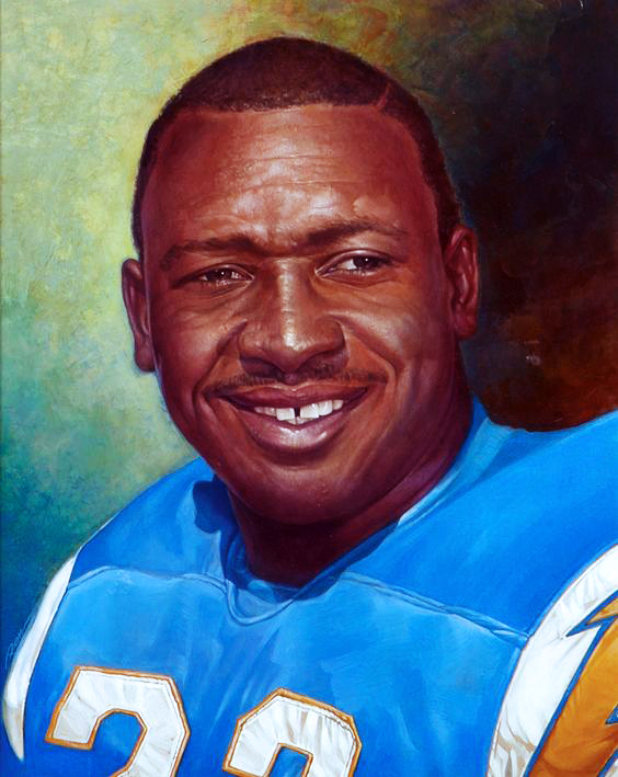 Pro Football Journal Presents: NFL Art: Paul Lowe Art, artist unknown