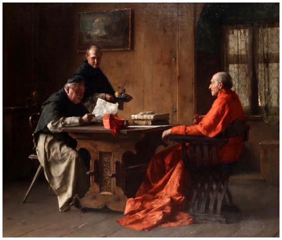 échos de mon grenier: Pourpre cardinalice